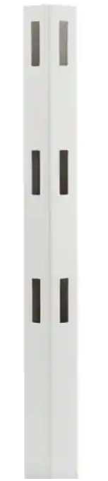 3 Rail Vinyl Fence Corner Post – Easy to Install - Discount Fence Supply